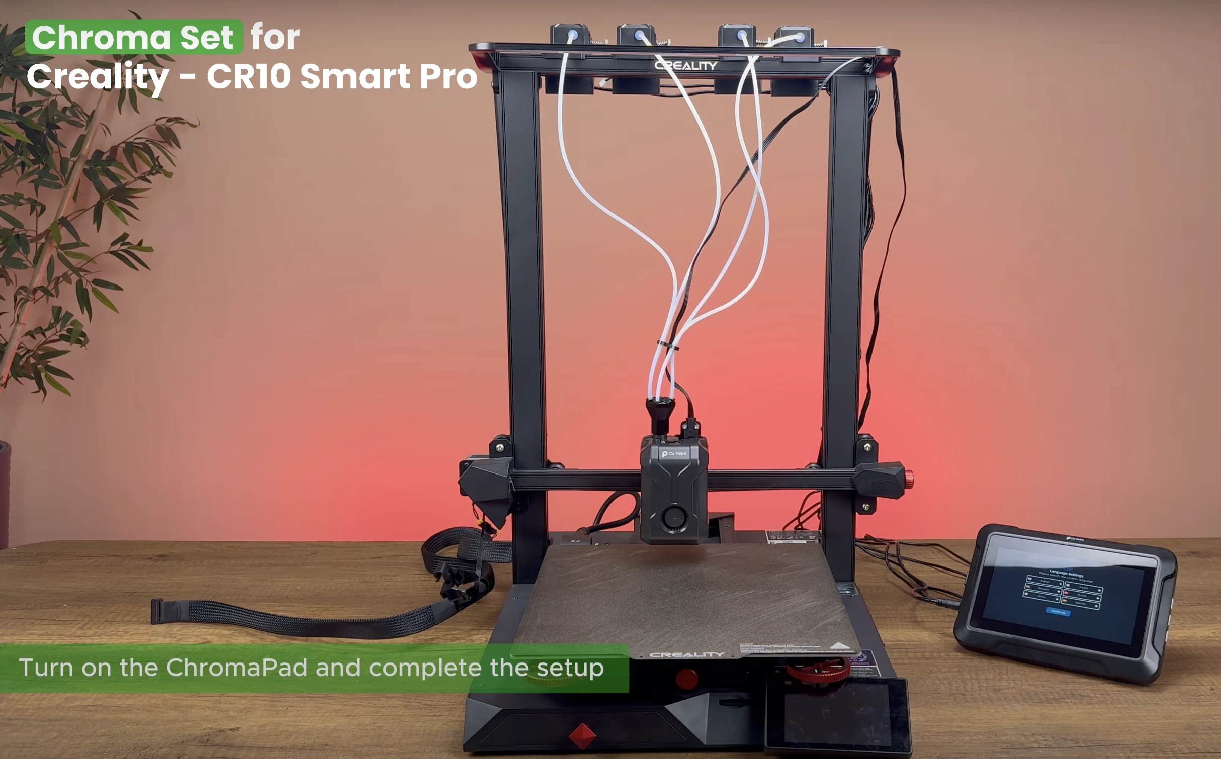 Creality CR10 Smart Pro ChromaSet Setup Guide | Co Print Wiki