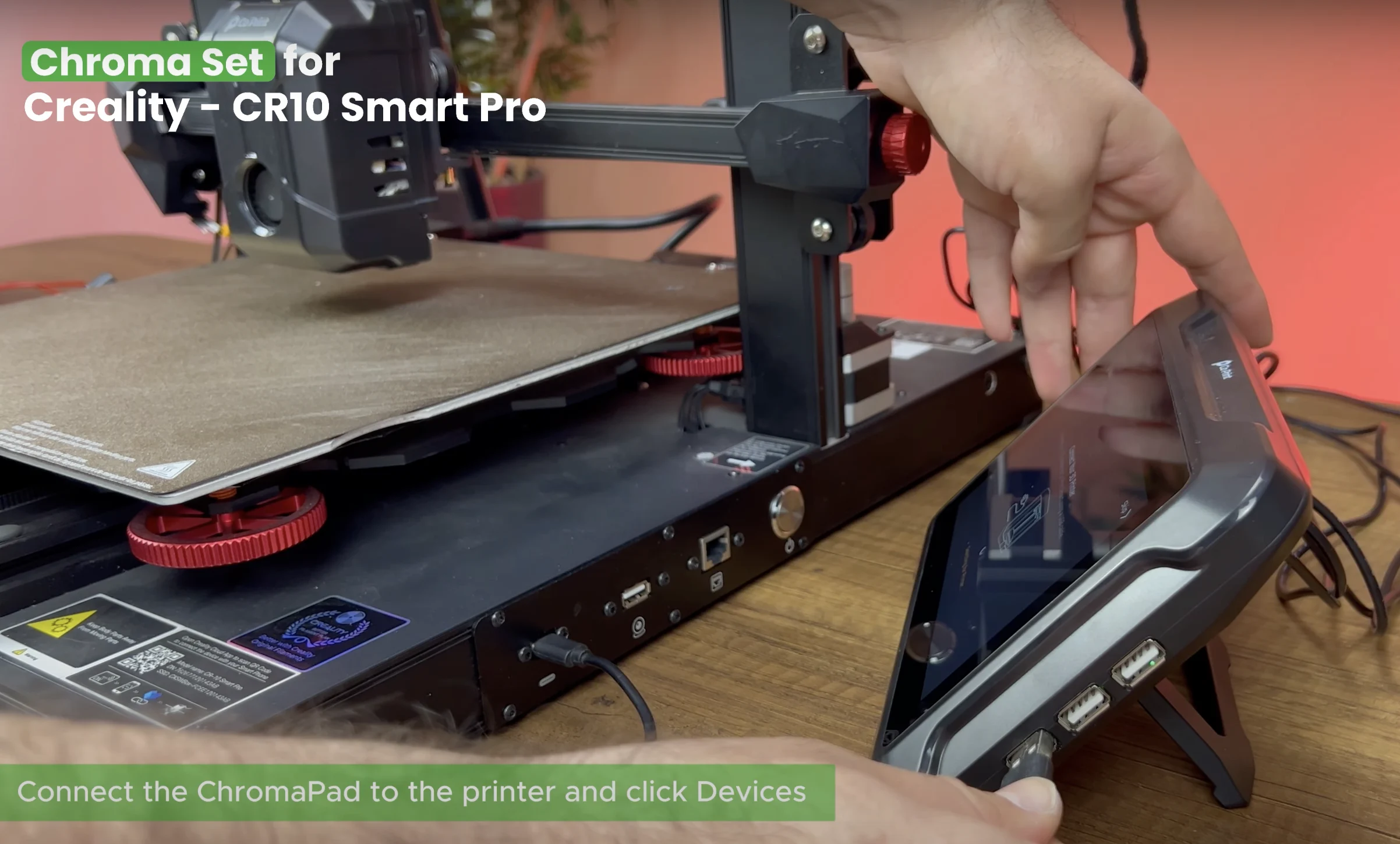 Creality CR10 Smart Pro ChromaSet Setup Guide | Co Print Wiki